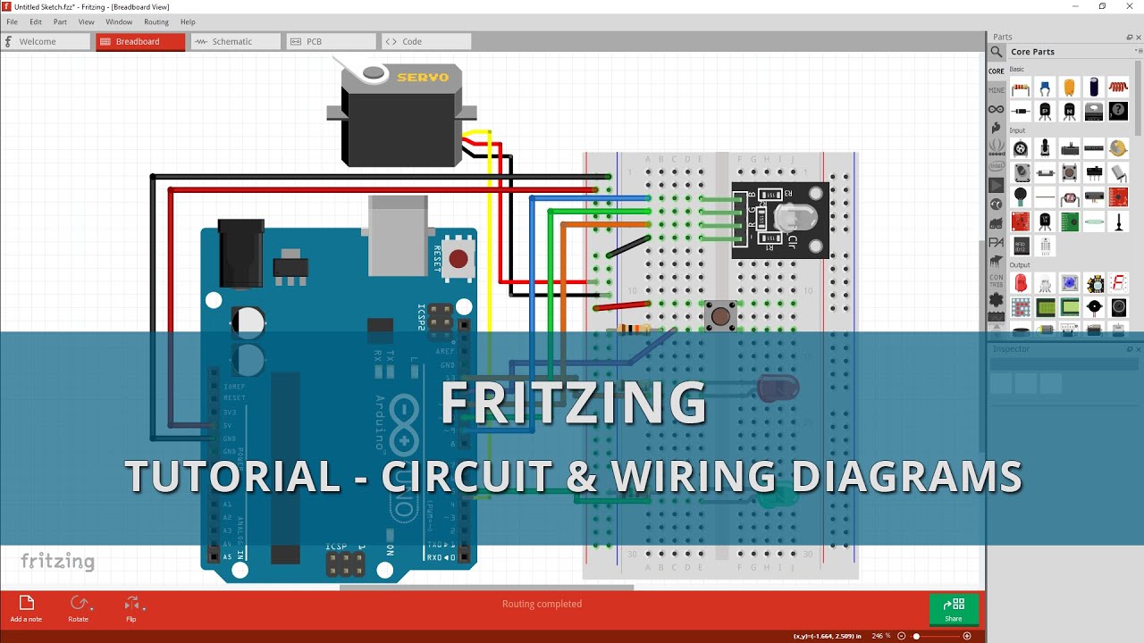 Video Thumbnail: Fritzing Tutorial - A Beginners Guide To Making ...